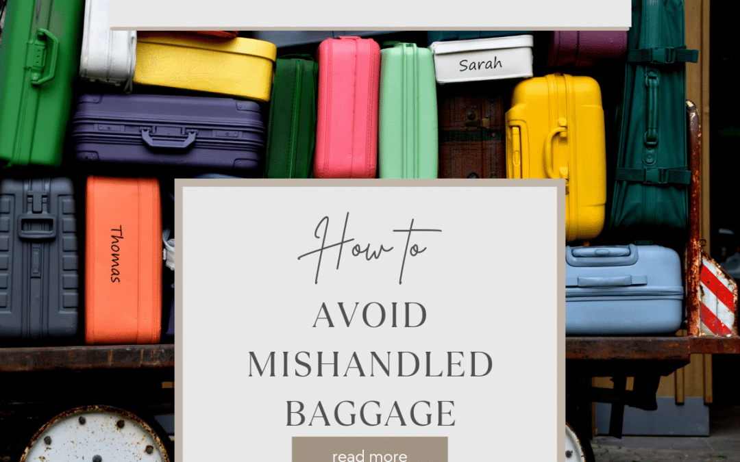 How to avoid mishandled baggage on planes and cruises
