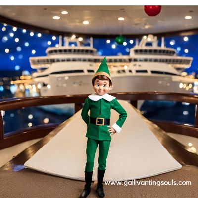 How To Take Elf On The Shelf Cruising | Gallivanting Souls