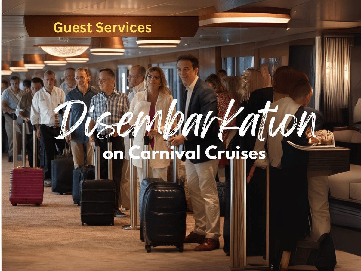 How To Disembark Your First Carnival Cruise