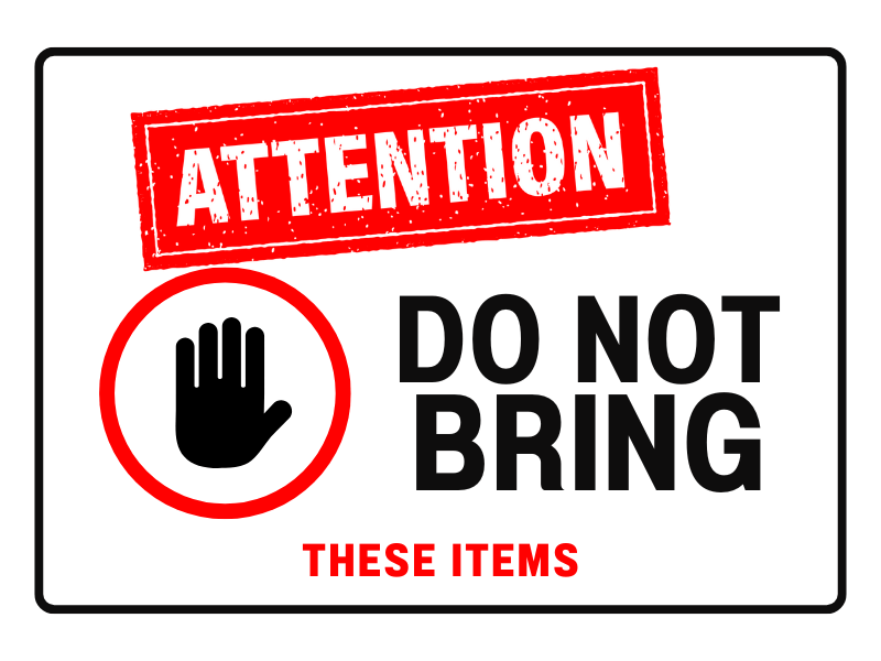 26 Things You Should Not Bring On A Cruise | Gallivanting Souls
